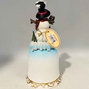 tii Collections | Holiday | Tii Collections Porcelain Resin Bell With ...
